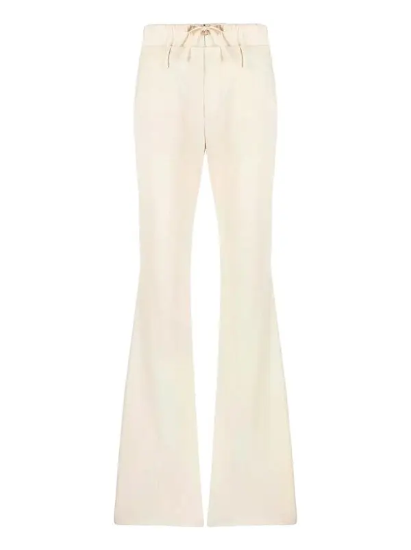Sportmax Lungo High-waisted Pants - Neutrals