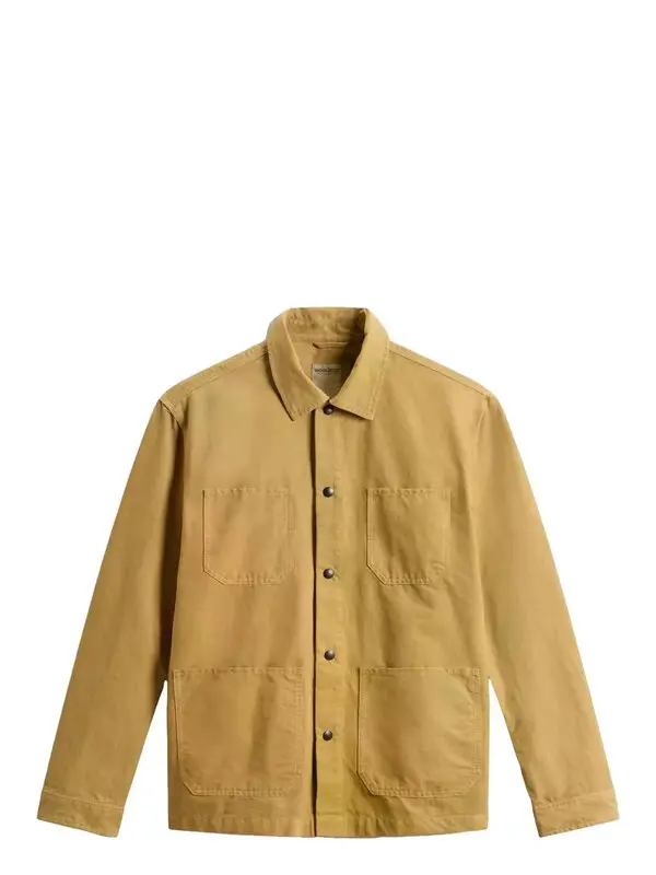 Woolrich Four-pocket Overshirt - Neutrals
