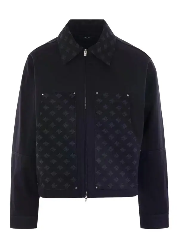 Amiri Logo-print Jacket - Black