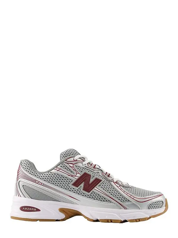 NEW BALANCE 740v2 Running Sneaker - Grey/red