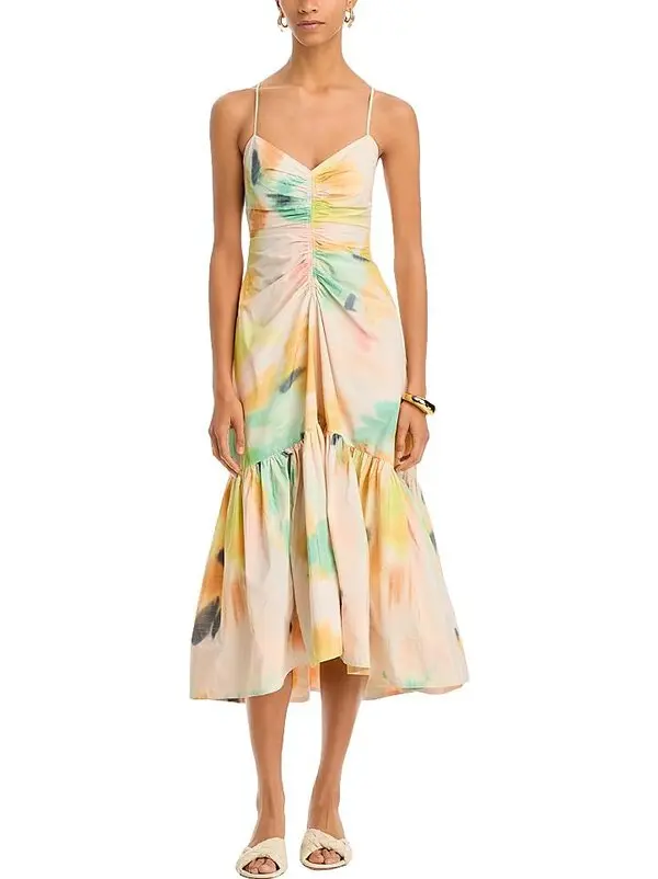 A.L.C. Lindsey Midi Dress - Floral Multi