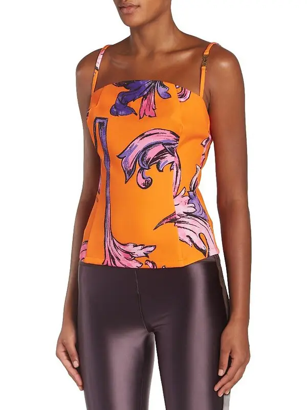 Versace Printed Top - Tiger