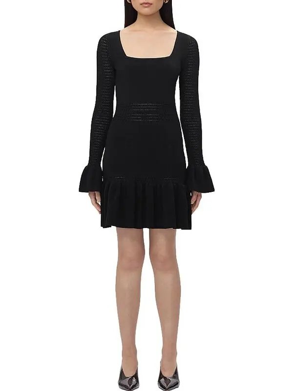 Herve Leger Colette Mini Dress - Black