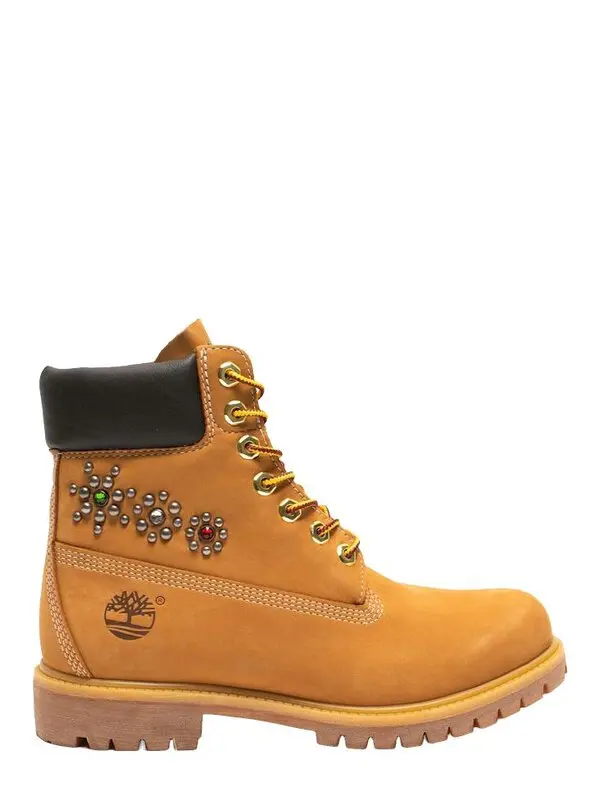 Timberland 6" Premium Boot One Block Down X Htc Studdedin - Wheat/black
