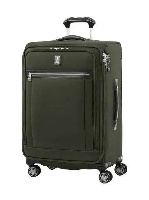 TRAVELPRO Platinum Elite 25-inch Expandable Spinner Luggage - Pilot Green