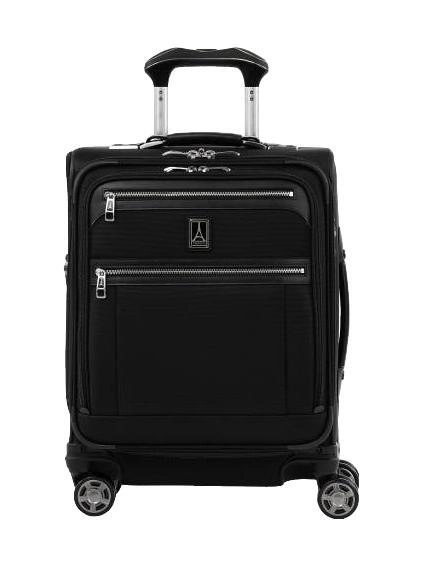 TRAVELPRO Platinum Elite Softside Expandable Carry-on Spinner Luggage - Shadow Black