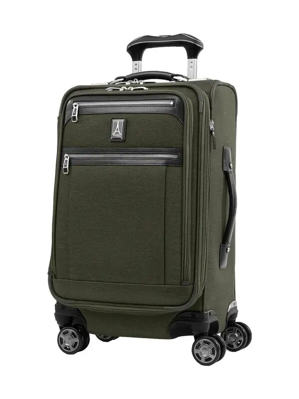 TRAVELPRO Platinum Elite Softside Expandable Carry-on 21-inch Luggage - Pilot Green