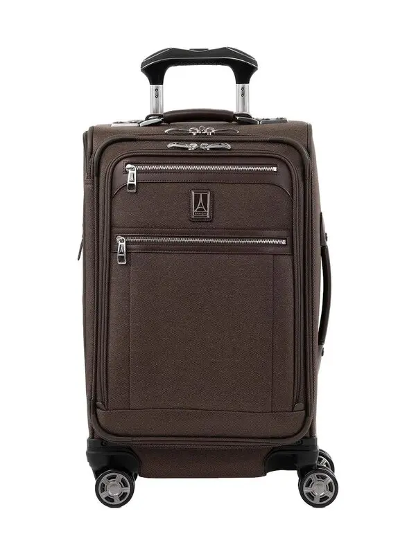 TRAVELPRO Platinum Elite Softside Expandable Carry-on 21-inch Luggage - Rich Espresso Brown