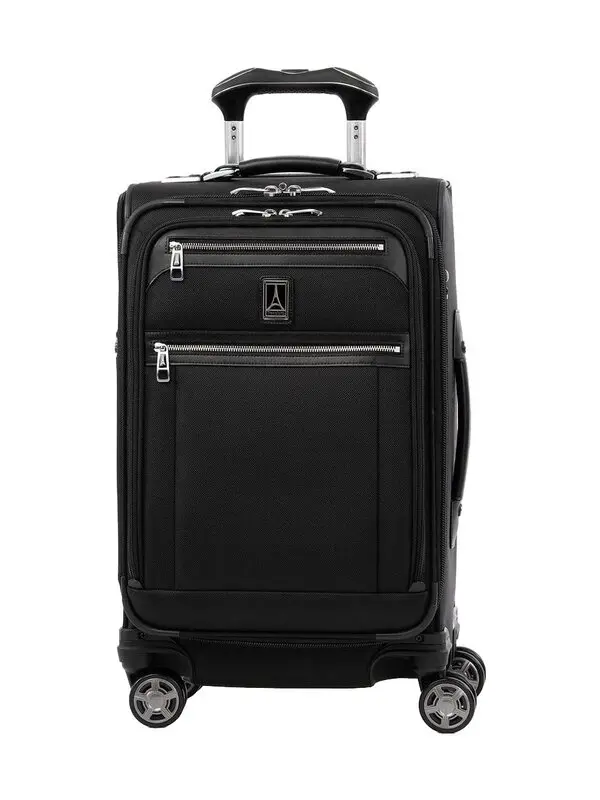 TRAVELPRO Platinum Elite Softside Expandable Carry-on 21-inch Luggage - Shadow Black