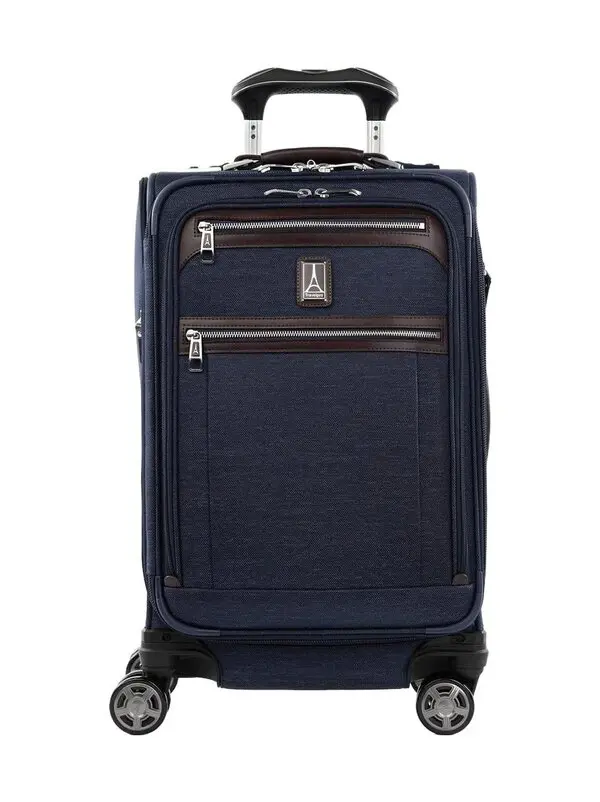 TRAVELPRO Platinum Elite Softside Expandable Carry-on 21-inch Luggage - True Navy Blue