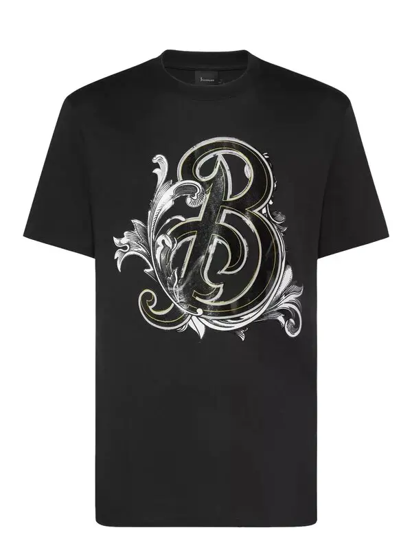 BILLIONAIRE Logo-print T-shirt - Black