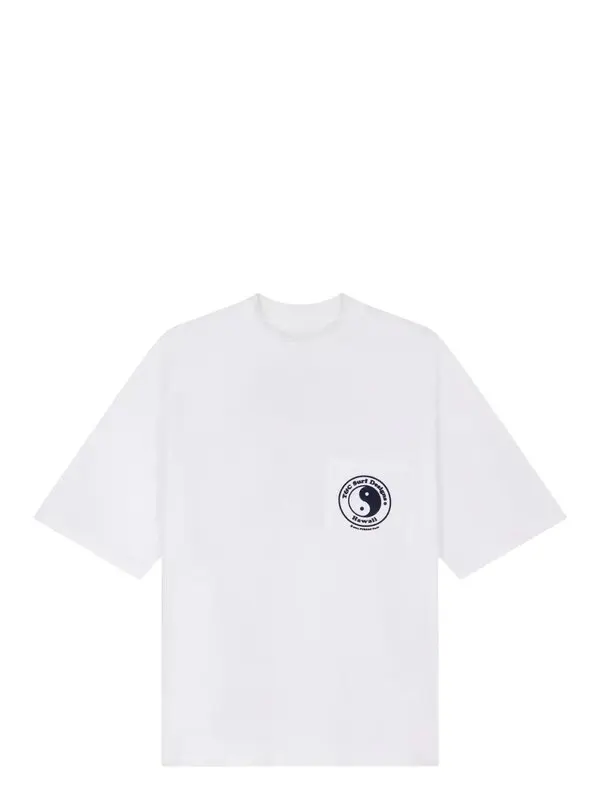 FURSAC Flocked-motif T-shirt - White