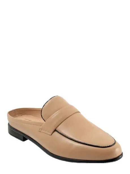 Trotters Lola Loafer Mule - Beige