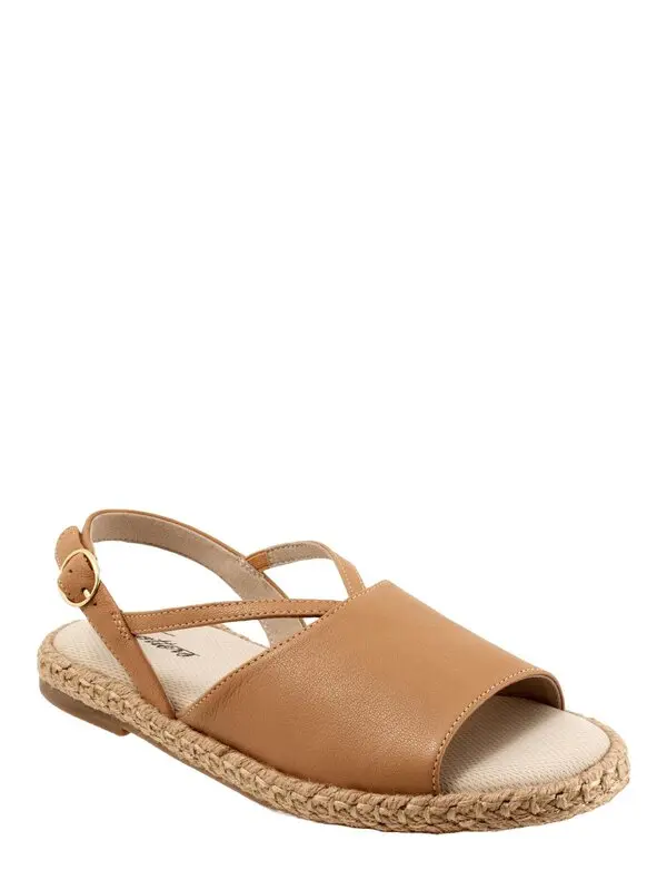 Trotters Pepper Slingback Espadrille Sandals - Tan