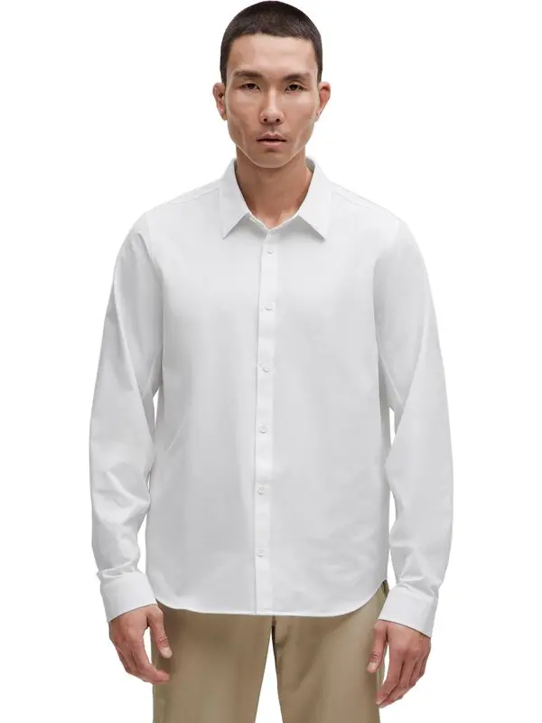 Lululemon New Venture Long-sleeve Shirt - White