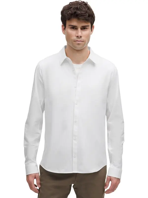 Lululemon New Venture Long-sleeve Shirt - White