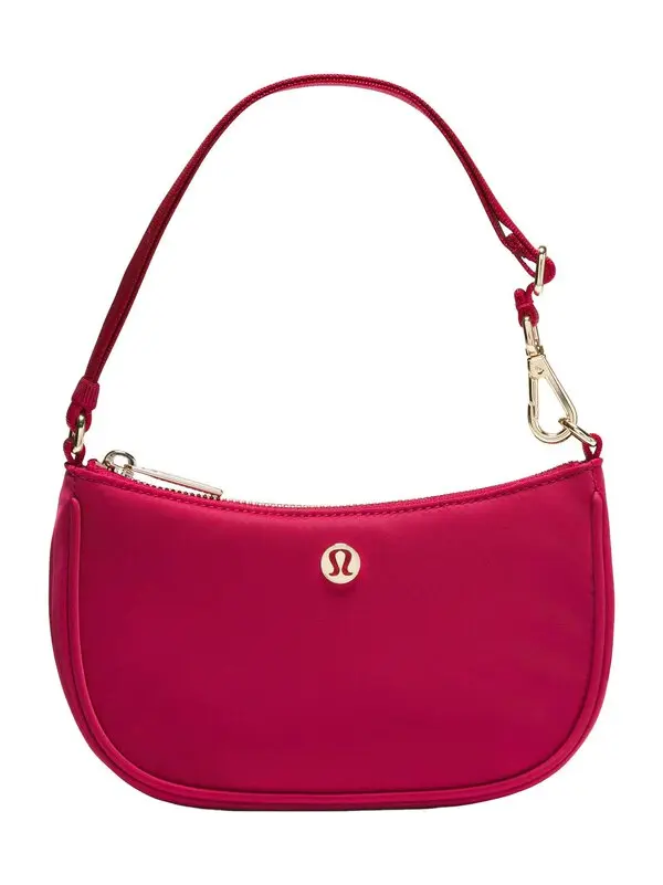 Lululemon City Essentials Mini Shoulder Bag - Berry Rumble