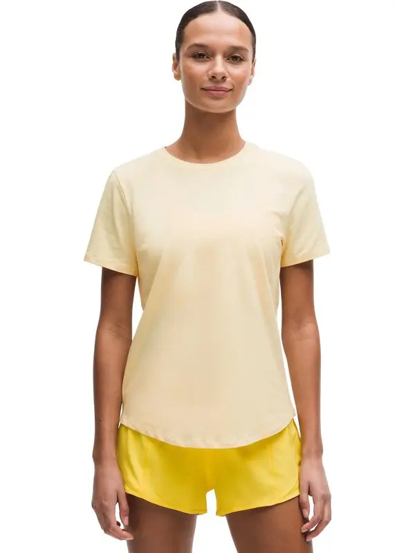 Lululemon Love Crewneck T-shirt - Butter Cream