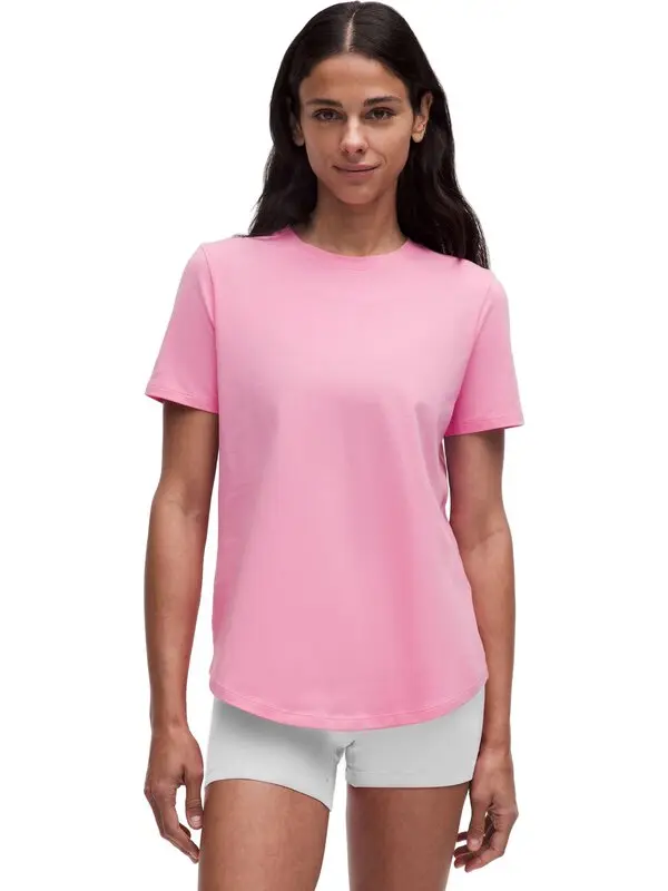 Lululemon Love Crewneck T-shirt - Candy Cloud