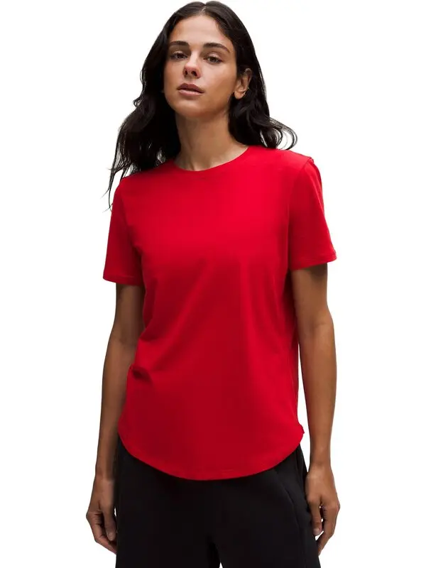 Lululemon Love Crewneck T-shirt - Oxford Red