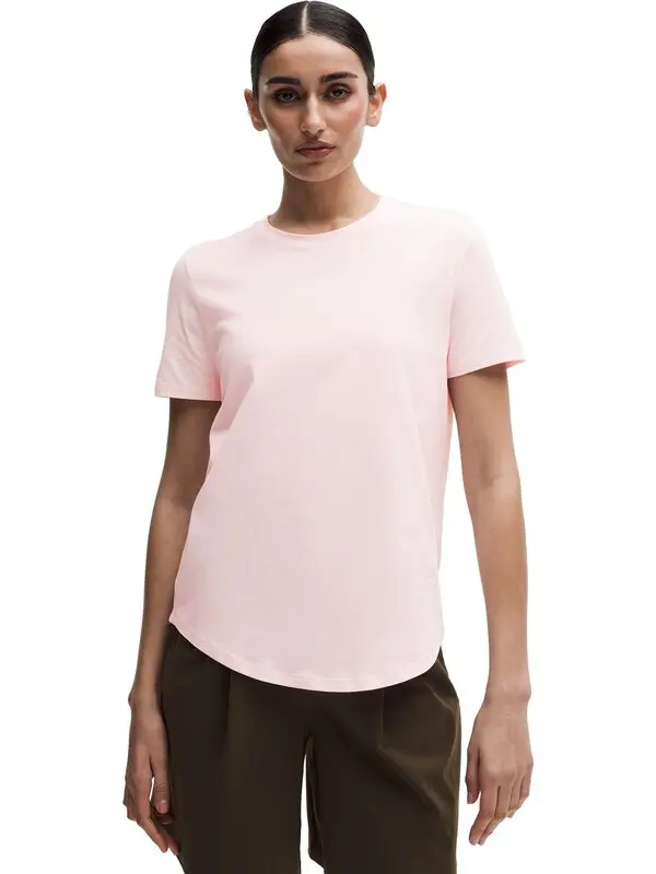 Lululemon Love Crewneck T-shirt - Pink Pearl