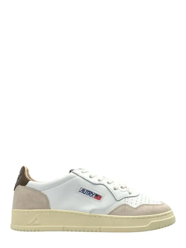 AUTRY Medalist Leather Sneakers - White
