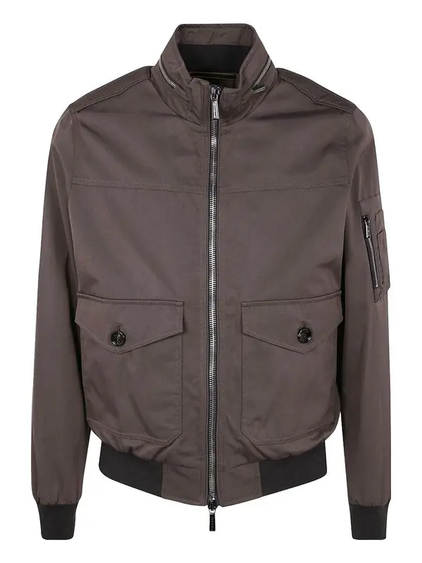 MOORER Aiden Jacket - Brown
