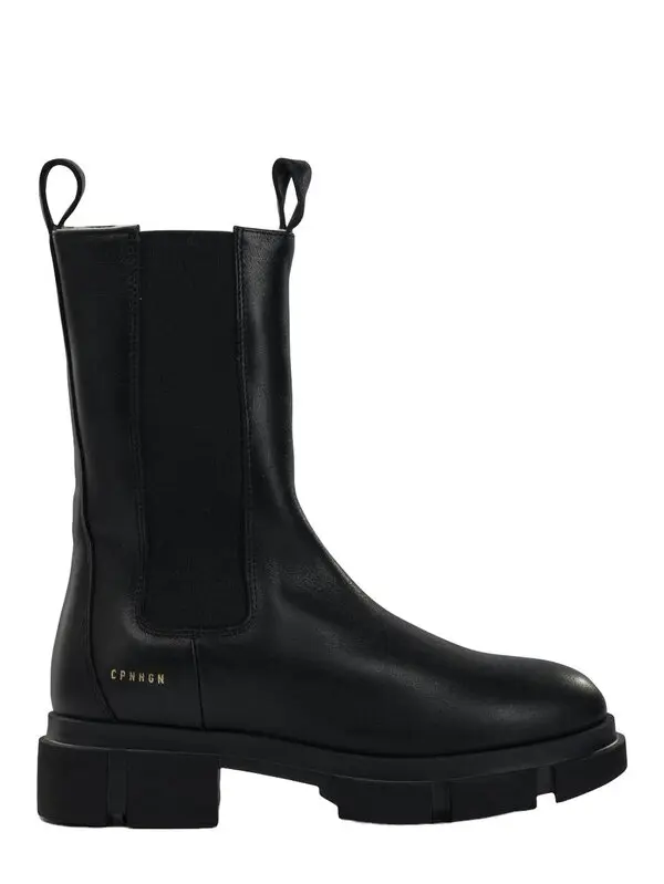 SUMMERY COPENHAGEN Pull-on Ankle Boots - Black