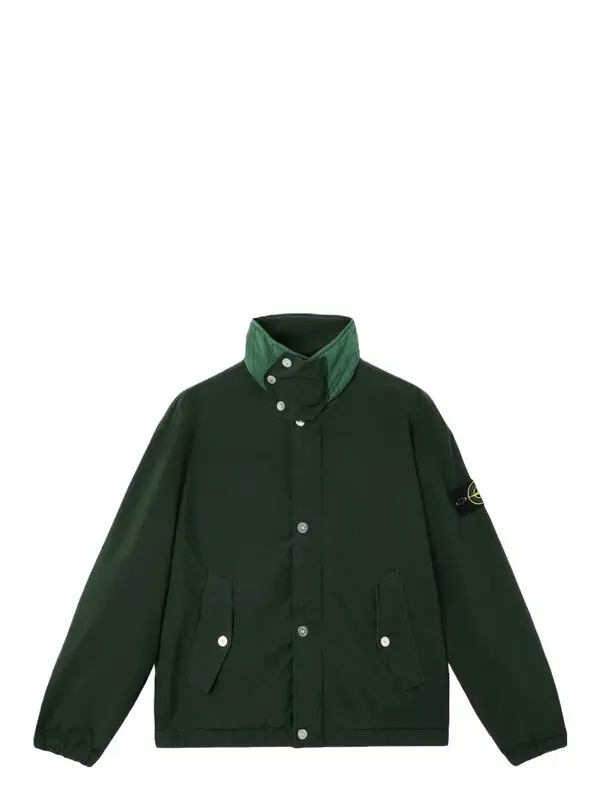 Stone Island Garment-dyed Jacket - Green