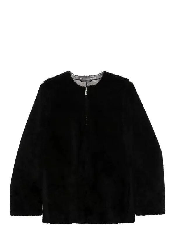TOTEME Shearling Jacket - Black