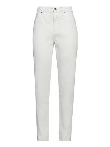 Armani Exchange Tapered High-waisted Jeans - White