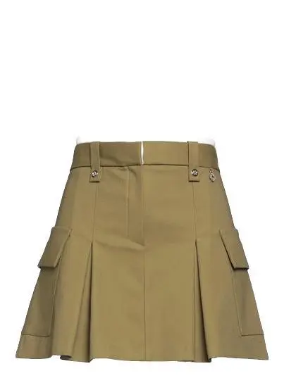 Maje Flared Mini Skirt - Beige