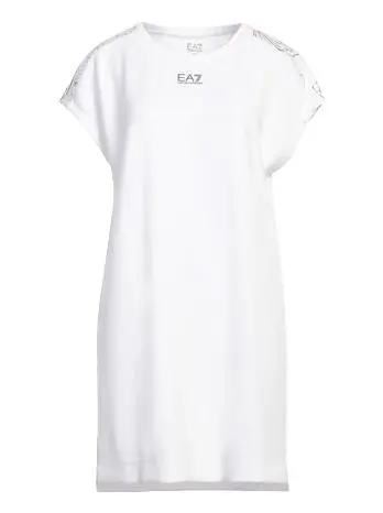 EA7 Mini T-shirt Dress - White