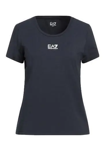 EA7 Cotton-blend Jersey T-shirt - Blue