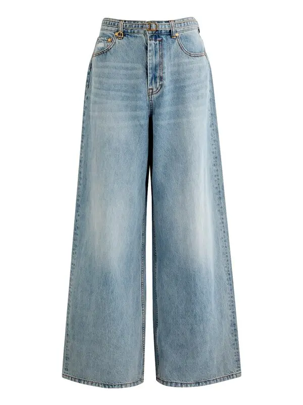 Zimmermann Illuminate Flared-leg Jeans - Denim