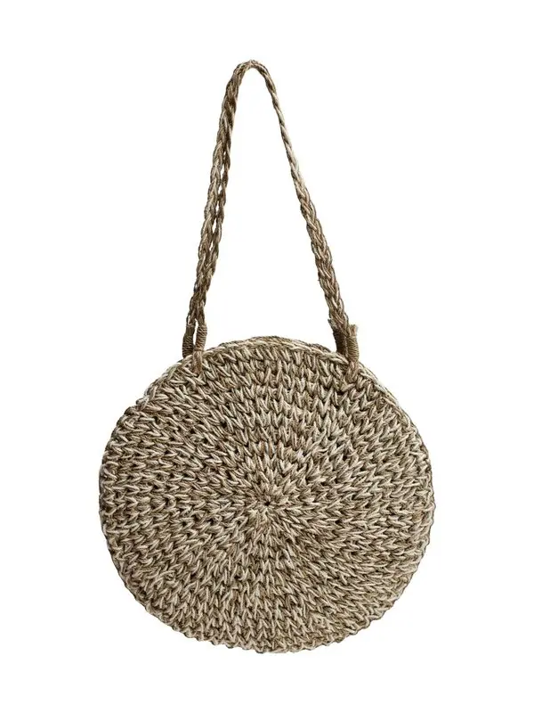 JELAVU Kailani Raffia Tote Bag - Natural