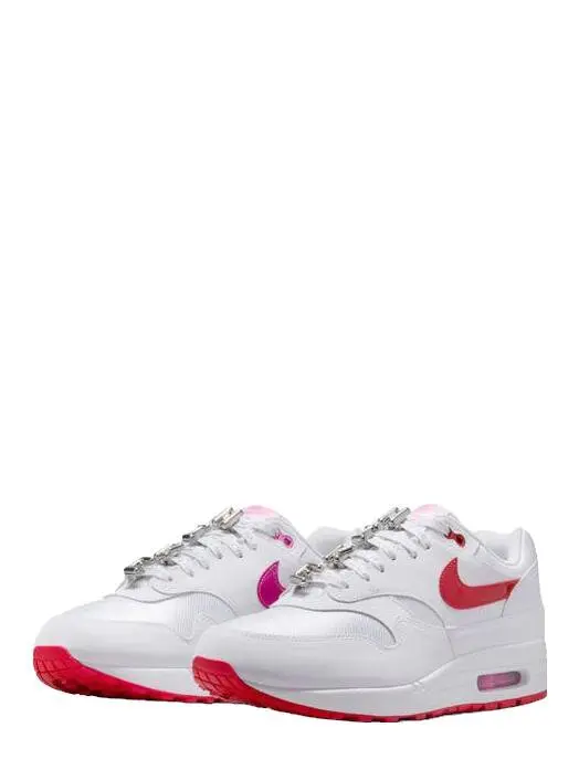 Nike Max 1 Premium Sneakers - White/ University Red