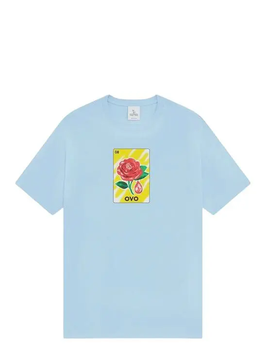 OVO Rose T-shirt - Light Blue
