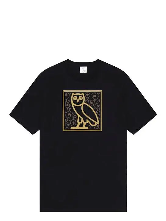 OVO Arabic Calligraphy Owl T-shirt - Black