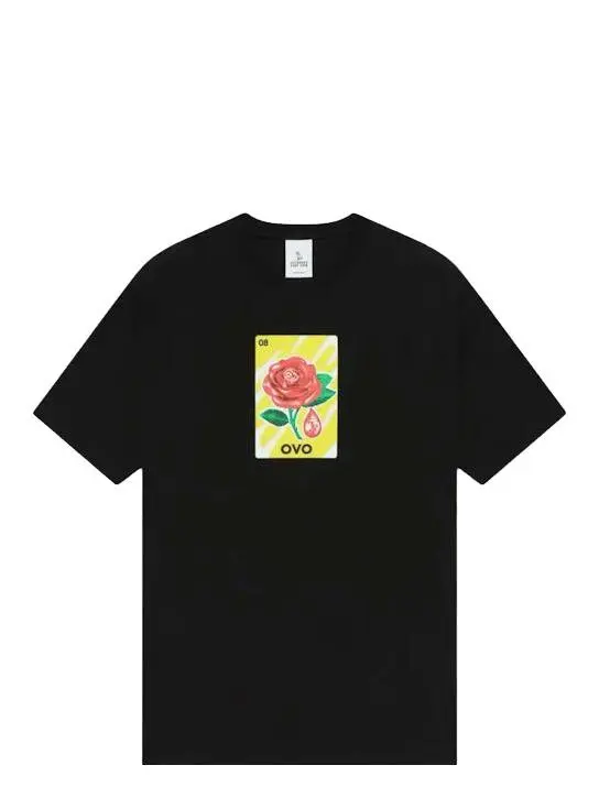 OVO Rose T-shirt - Black