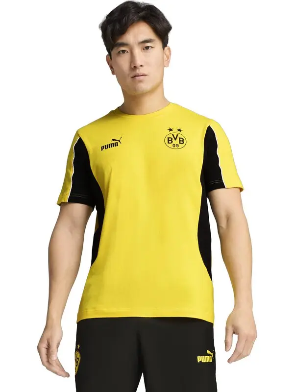 PUMA Borussia Dortmund Ftblarchive T-shirt - Yellow
