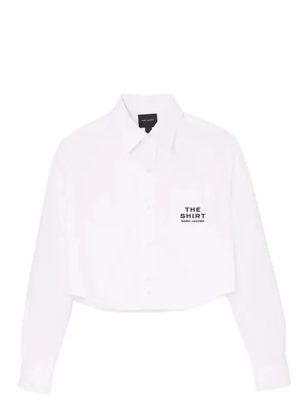 Marc Jacobs Logo-embroidered Shirt - White