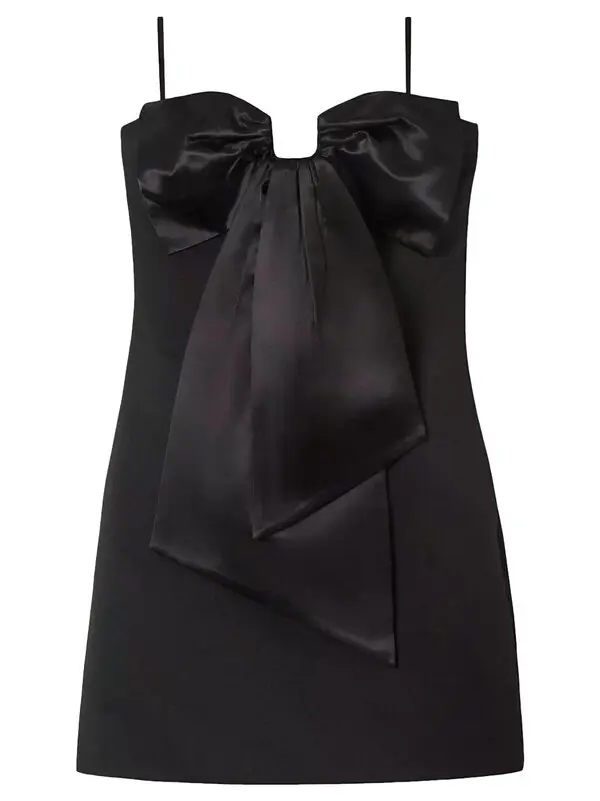 Marc Jacobs Bow Mini Dress - Black
