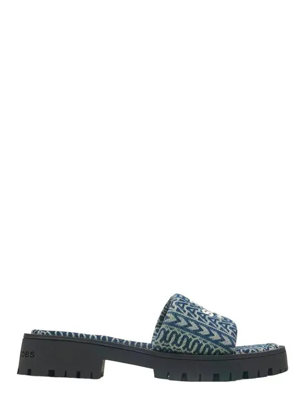 Marc Jacobs Lug Sole Slide - Blue