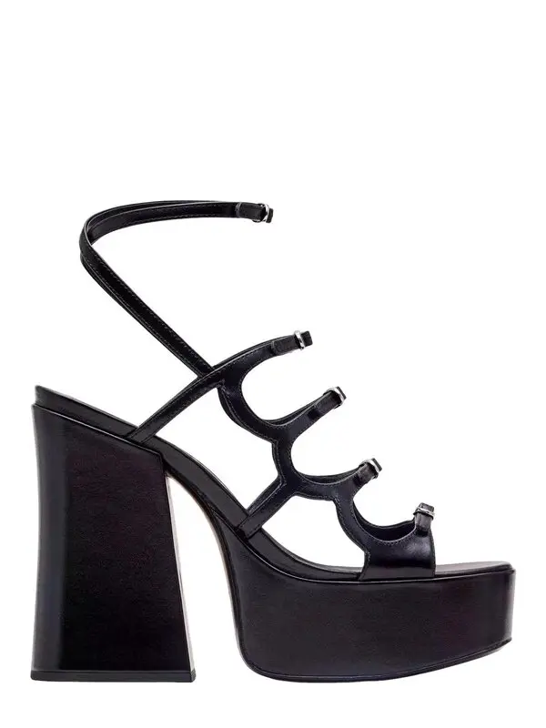 Marc Jacobs Kiki Platform Sandals - Black