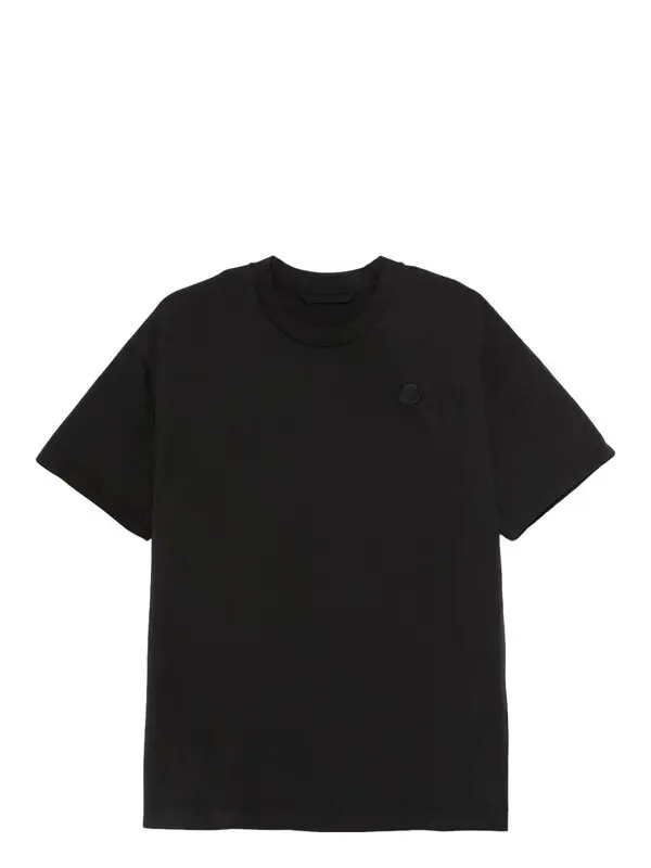Moncler Cotton T-shirt - Black