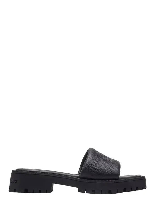 Marc Jacobs Lug Sole Slides - Black