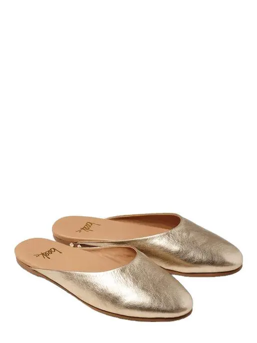 Beek Phoebe Ballet Mules - Gold