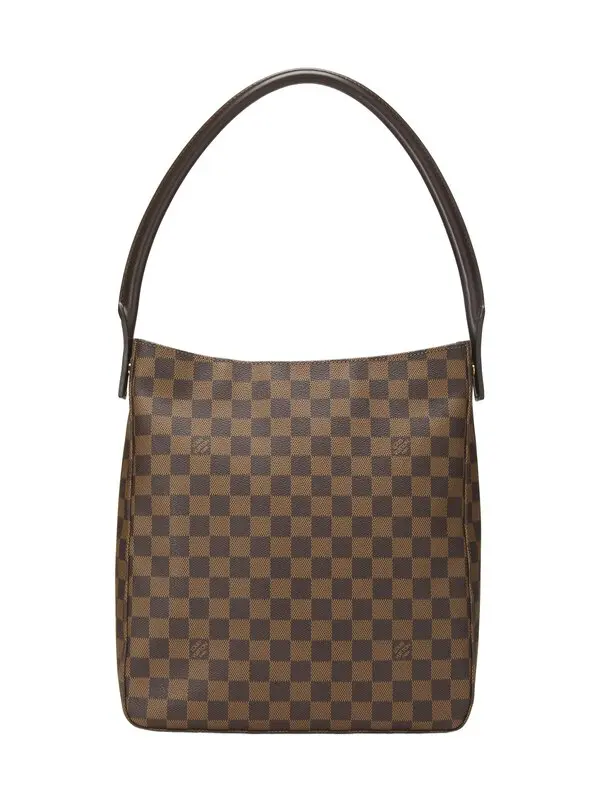 LOUIS VUITTON Damier Ebene Looping - Brown