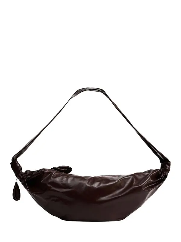 LEMAIRE Medium Croissant Shoulder Bag - Brown